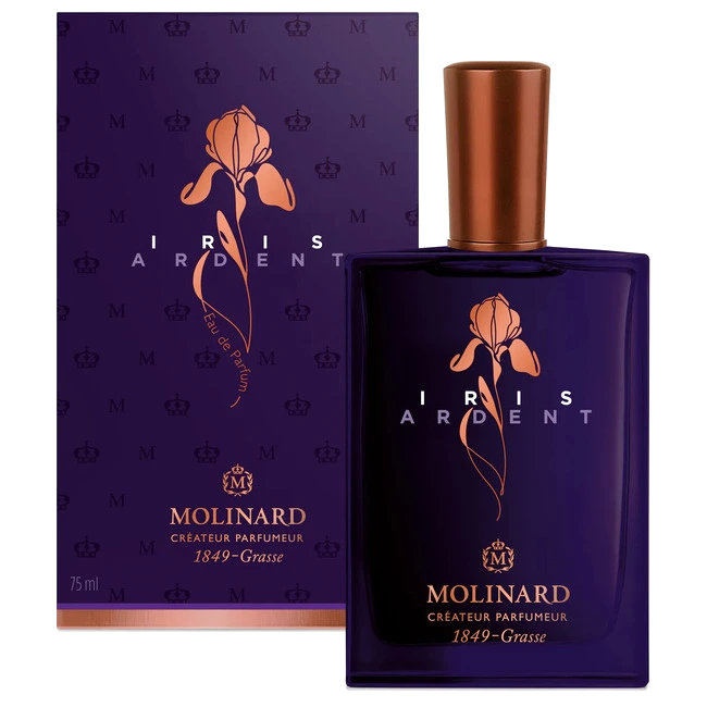 Парфюм унисекс Molinard Iris Ardent 75 мл / Молинард Пылкий Ирис Ардент