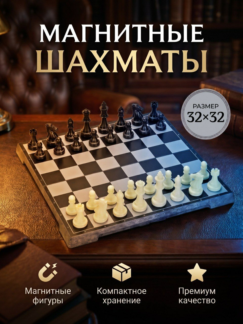 Шахматы магнитные, шахматы дорожные