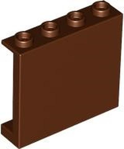 Деталь Lego 60581 Panel 1 x 4 x 3 with Side Supports - Hollow Studs