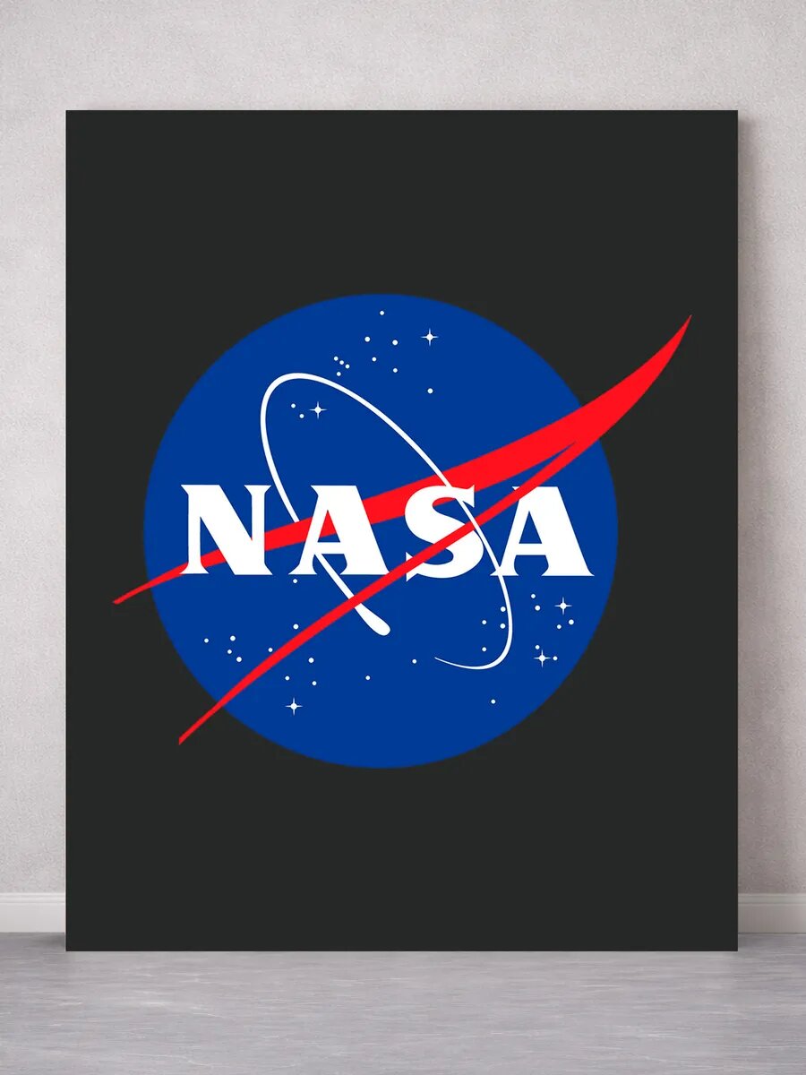 Картина на стену 40х50 см NASA