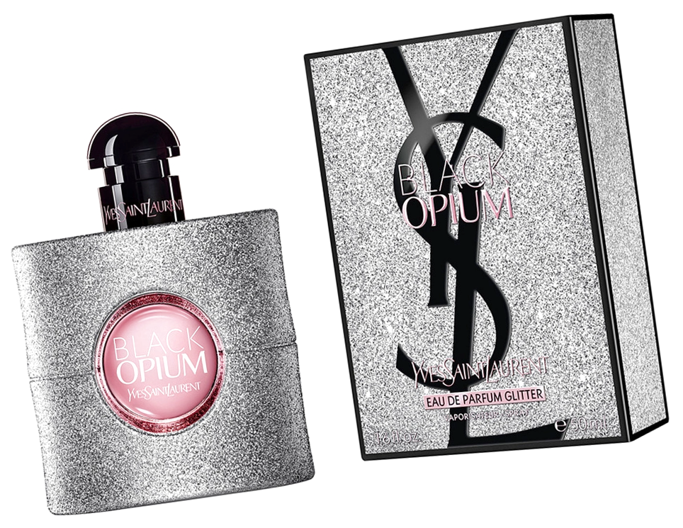 Аромат для женщин Yves Saint Laurent Black Opium Glitter 50 мл - Блэк Опиум Глиттер