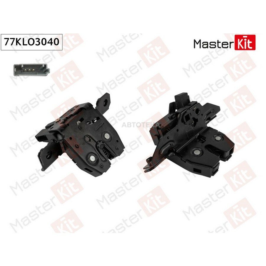77KLO3040 Замок багажника CHEVROLET CRUZE (J300)/OPEL ASTRA J (P10) 20 MASTERKIT 77KLO3040