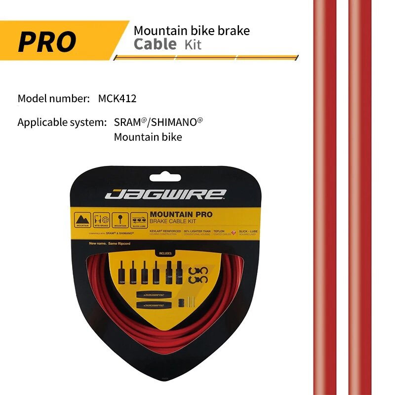 JAGWIRE Mountain Pro Трос и Оболочка для Тормозов МКК MCK4101
