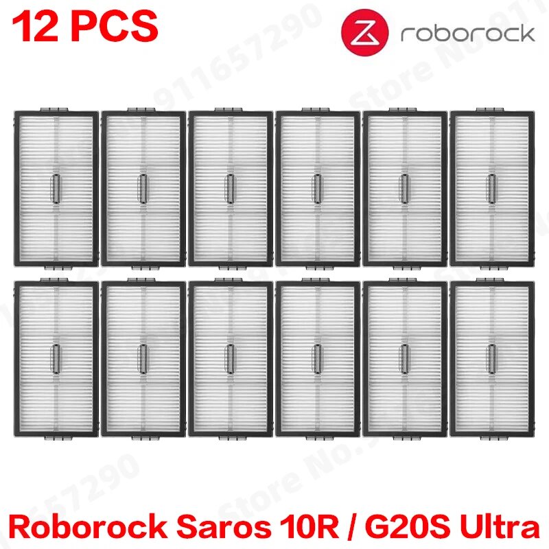 12 шт. запчастей для Roborock Saros 10R/G20S Ultra, Цвет: 12 Pcs2
