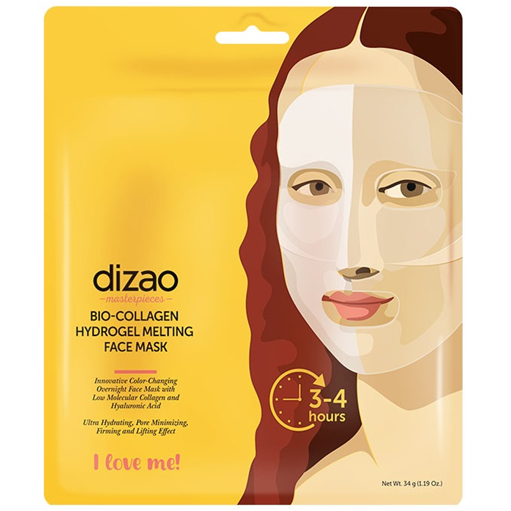 Маска для лица Dizao "Биоколлаген", гидрогелевая, для увлажнения, 34г