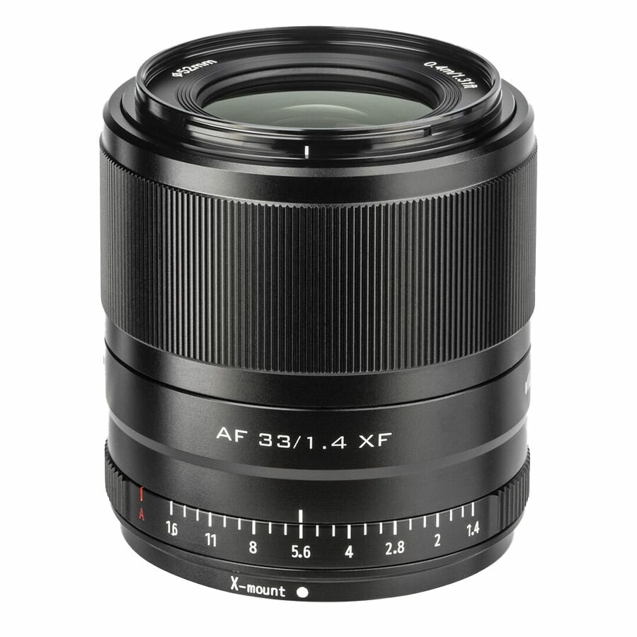 Объектив Viltrox AF 33mm F1.4 X-mount Чёрный