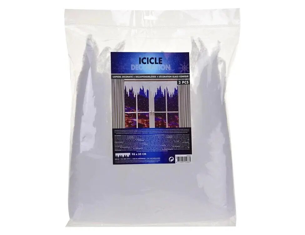 Бордюр для декорирования окна наледь, 98х30 см, Koopman International