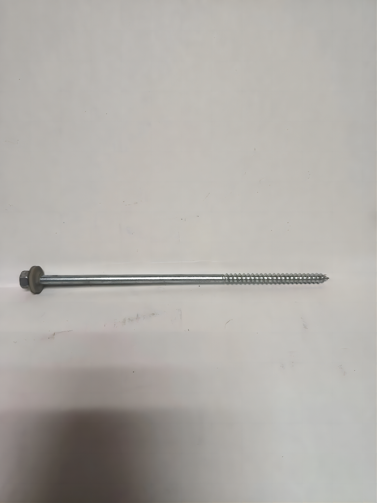 Саморез нержавеющий фасадный 6,5Х175 ММ А2 FBS с шестигранной головкой, EPDM-шайбой и острым концом(100шт)