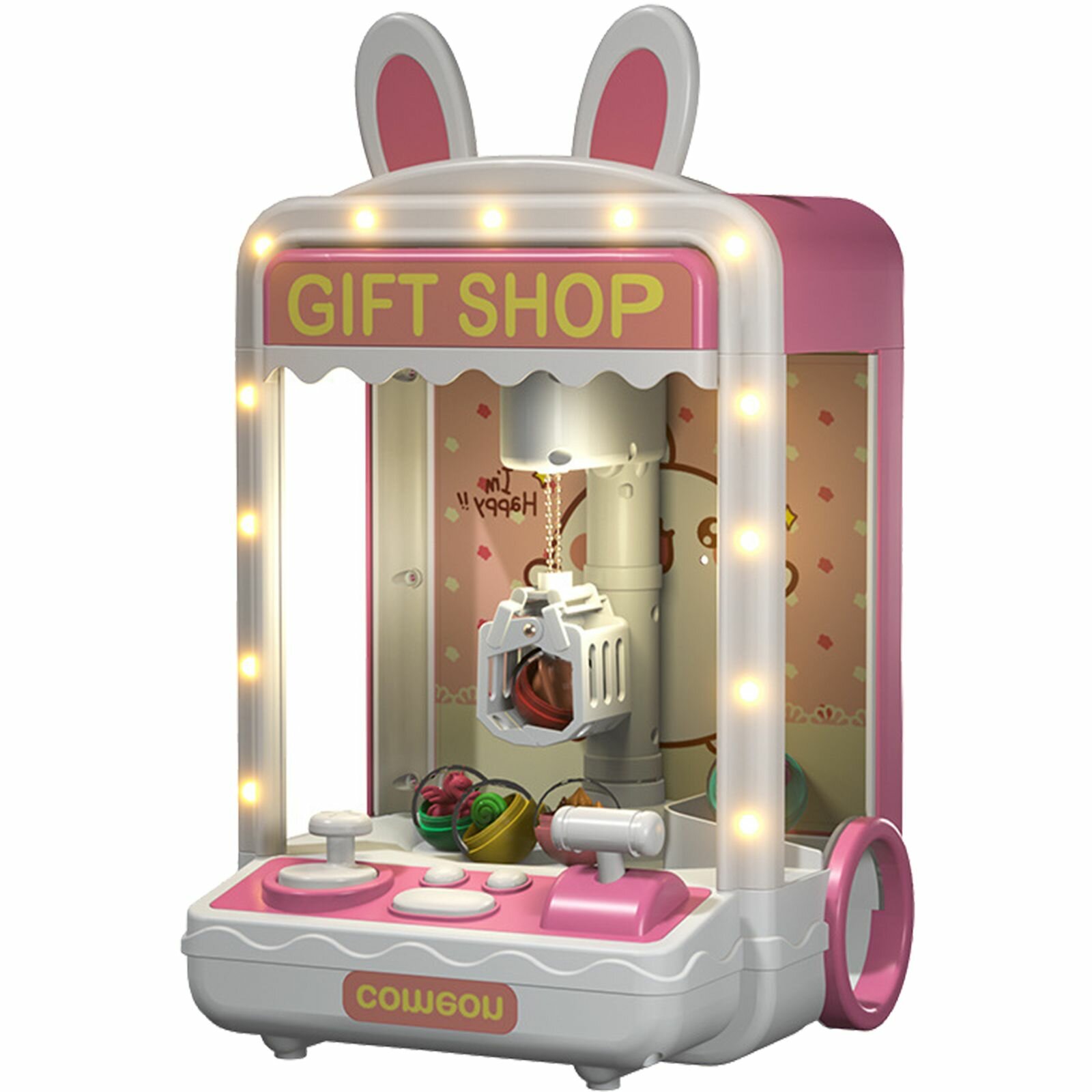 Мини-игровой автомат Клешня с 10 капсулами