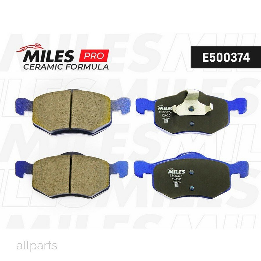 MILES E500374 Колодки тормозные FORD MAVERICK 03-/MAZDA TRIBUTE 00- пер. Ceramic PRO