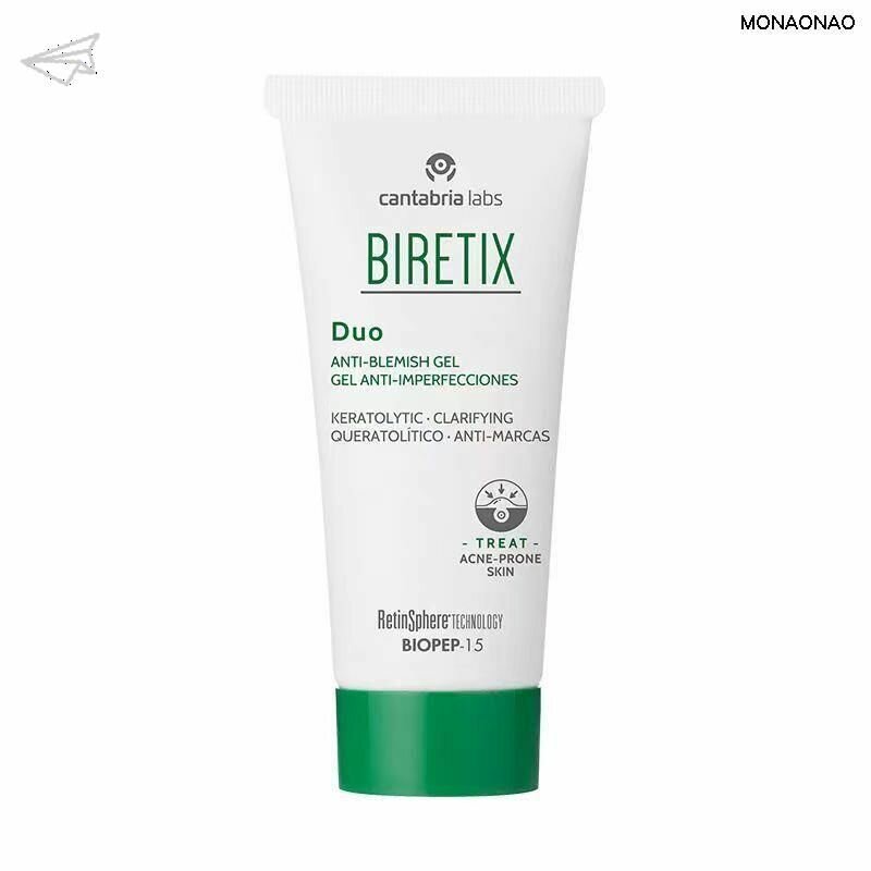 BIRETIX DUO Гель для лица от прыщей 30 мл