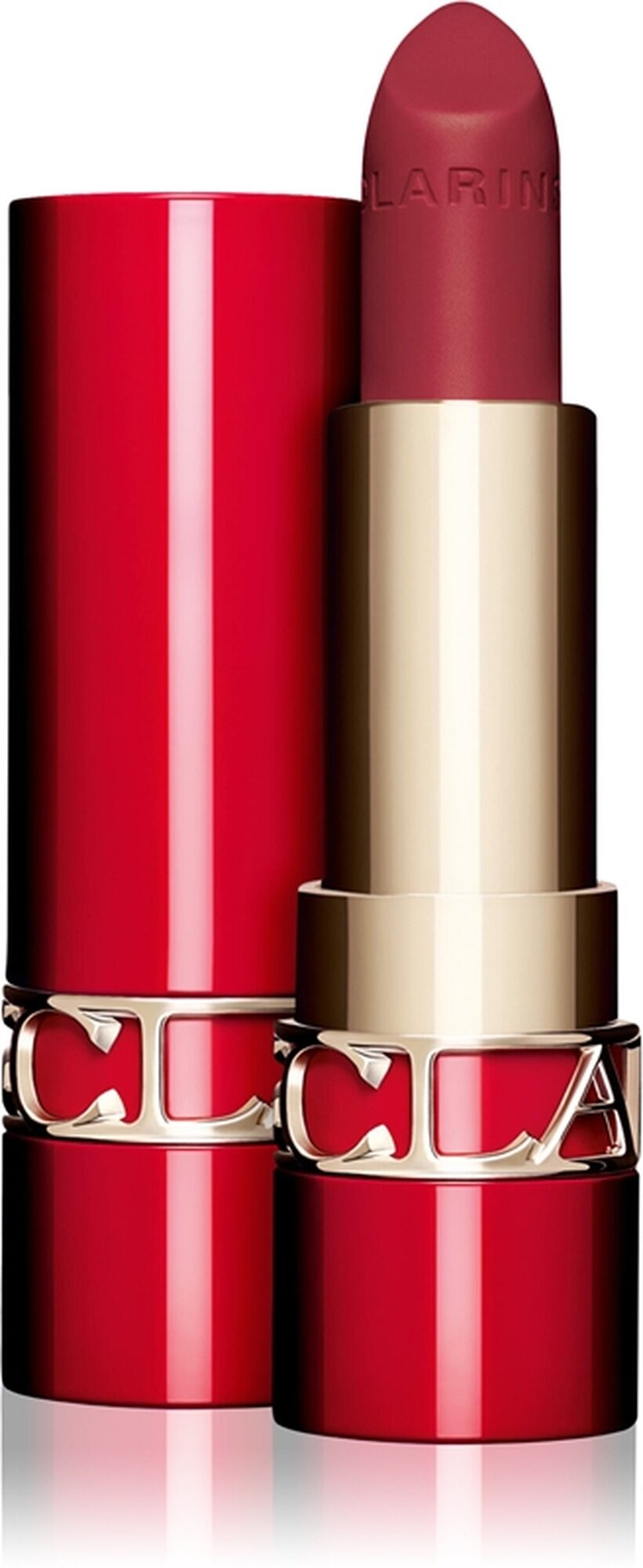 Помада Clarins "Joli Rouge Velvet", кремовая, матовая, увлажняющая, 3,5 г