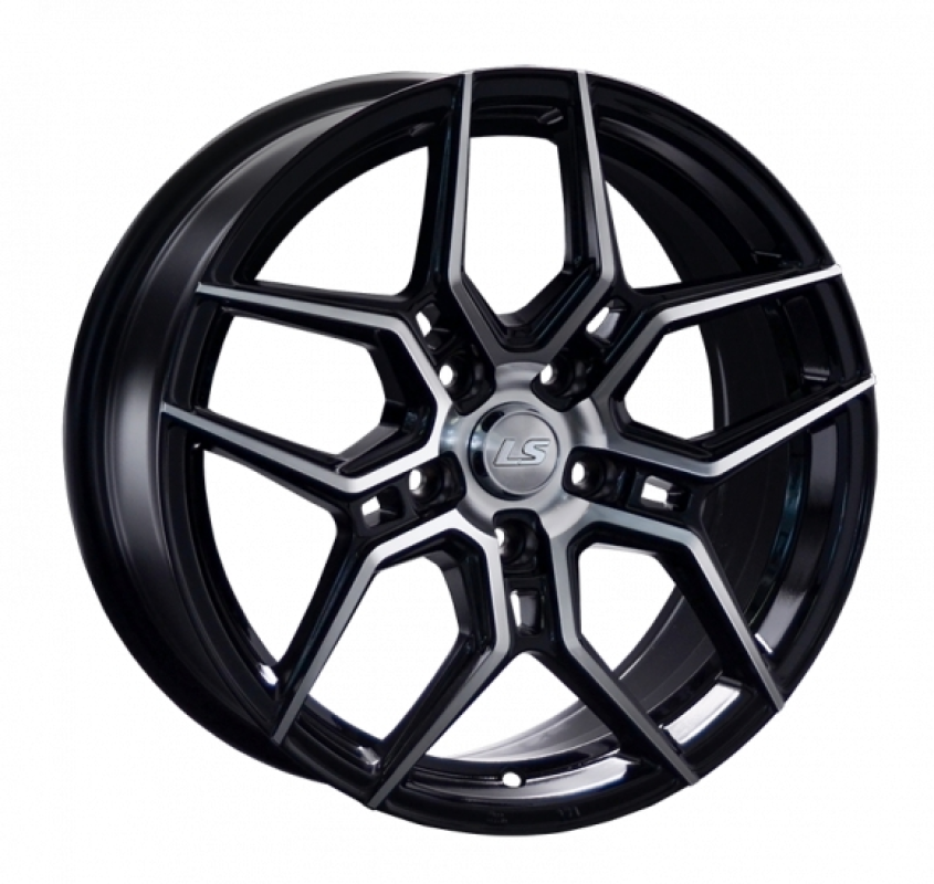 Диск колесный LS Wheels 1266 8,5x20 5x114,3 Dia60.1 ET40 цвет BKF (черный)