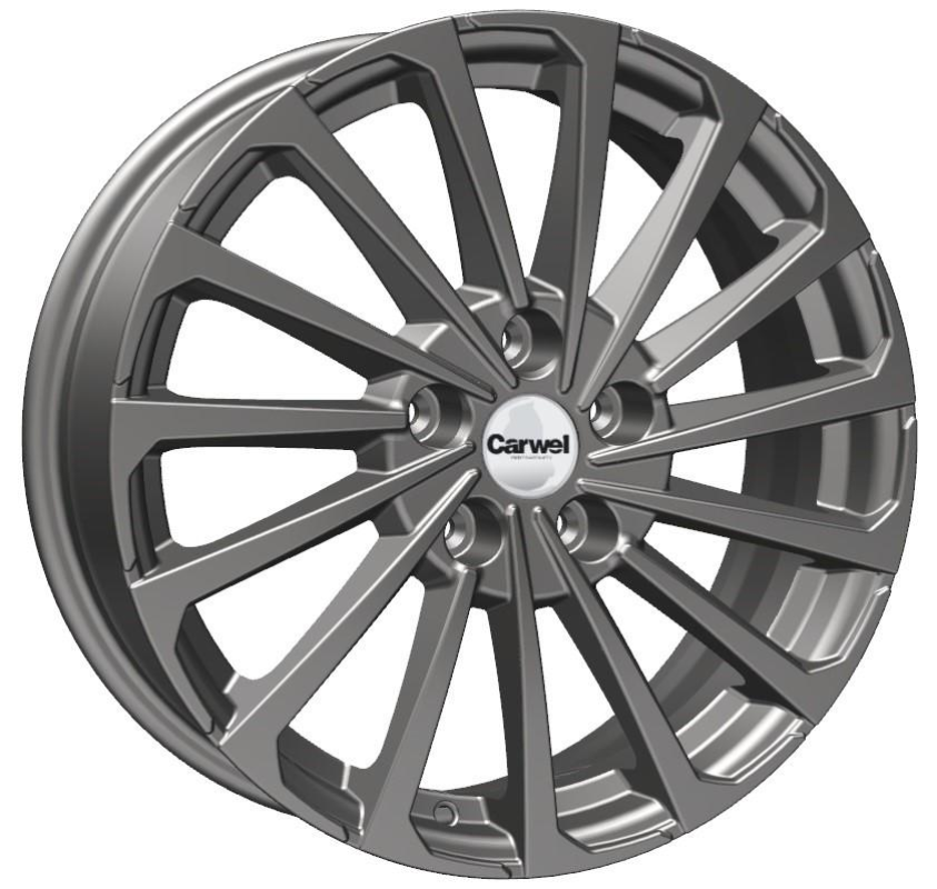 Диск колесный Carwel Кагра 1721 (Focus-Kuga) 6,5x17 5x108 Dia63.4 ET50 цвет GRT