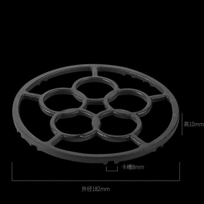 На решетку газовой плиты для турок, чайников, кофеварок, ковшей и т. д. насадка для газовой плиты рассекатель