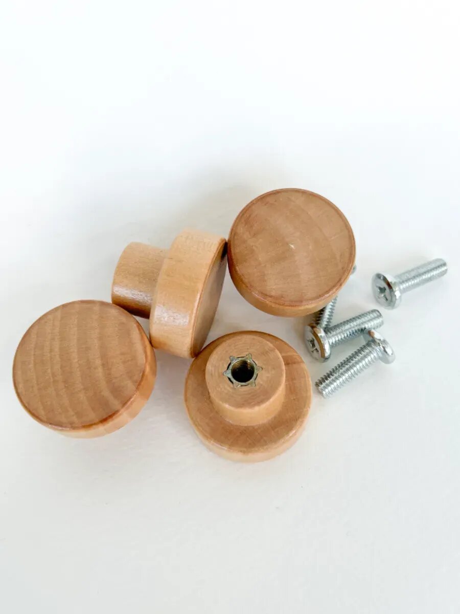 Мебельные ручки деревянные 4 шт