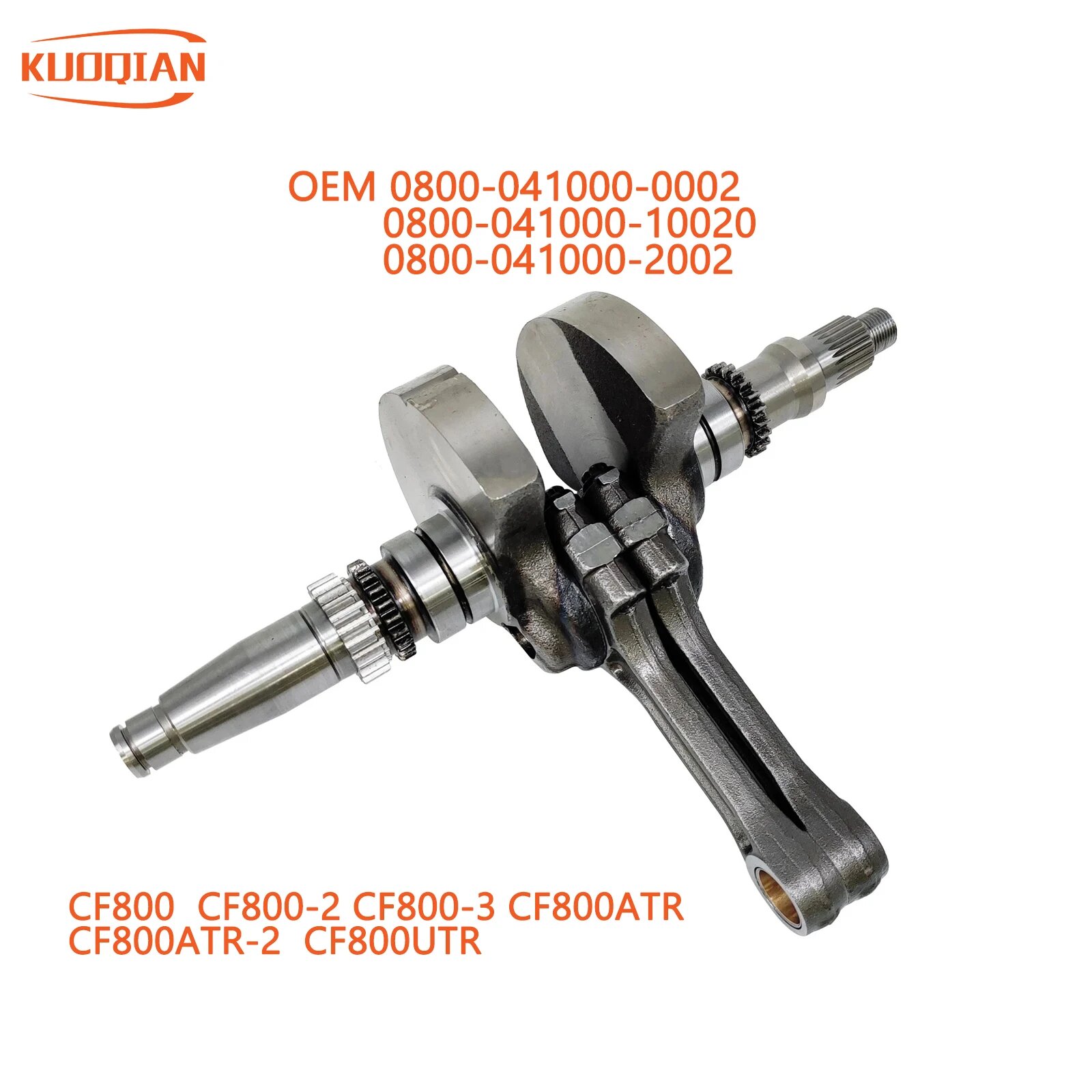 Коленчатый вал в сборе для ATV UTV 800 U8 X8 Z8 0800-041000-0001 0800-041000-0002 0800-041000-2001Марка B QUAD GO KART Mark B 0002