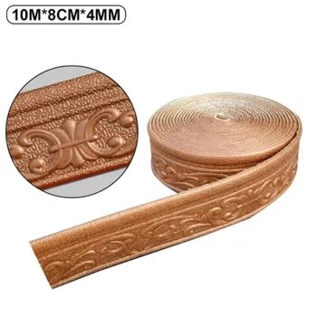 10м Самоклеящаяся линия отделки стен Плинтусная граница