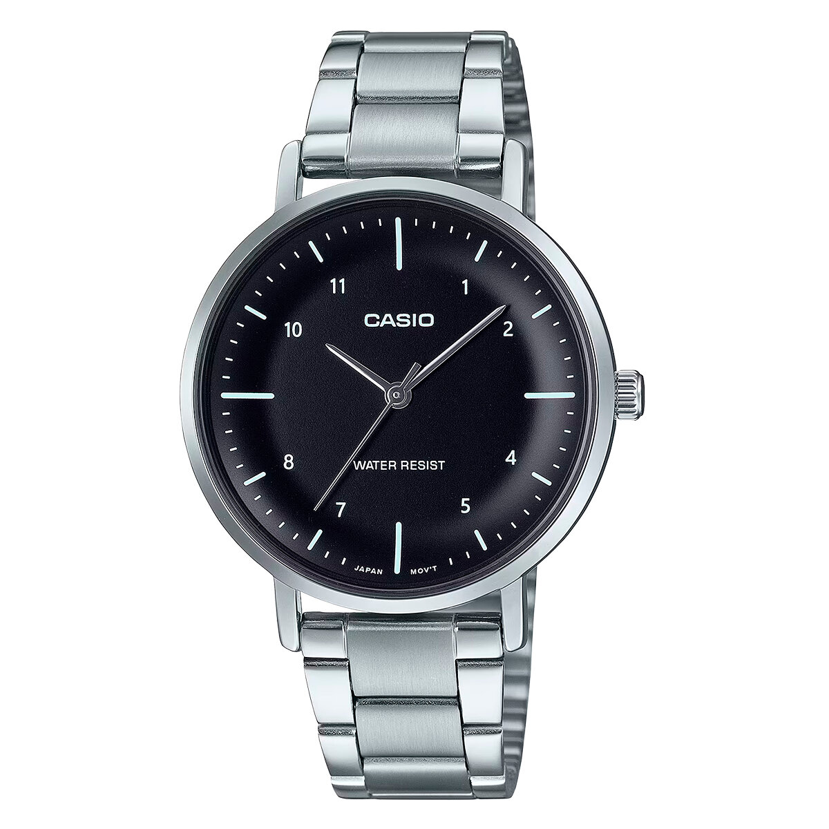 Наручные часы CASIO Классика, хром