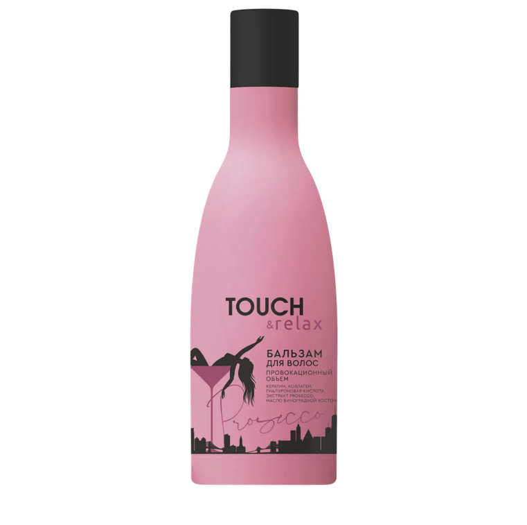 Бальзам для волос TOUCH&Relax, провокационный объем, prosecco, 300 мл