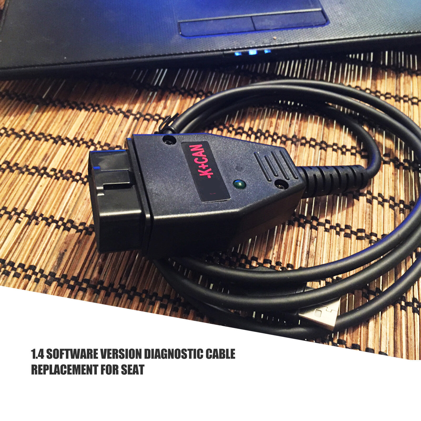 Диагностический кабель K CAN Commander, многофункциональный диагностический адаптер OBD2 для замены SEAT