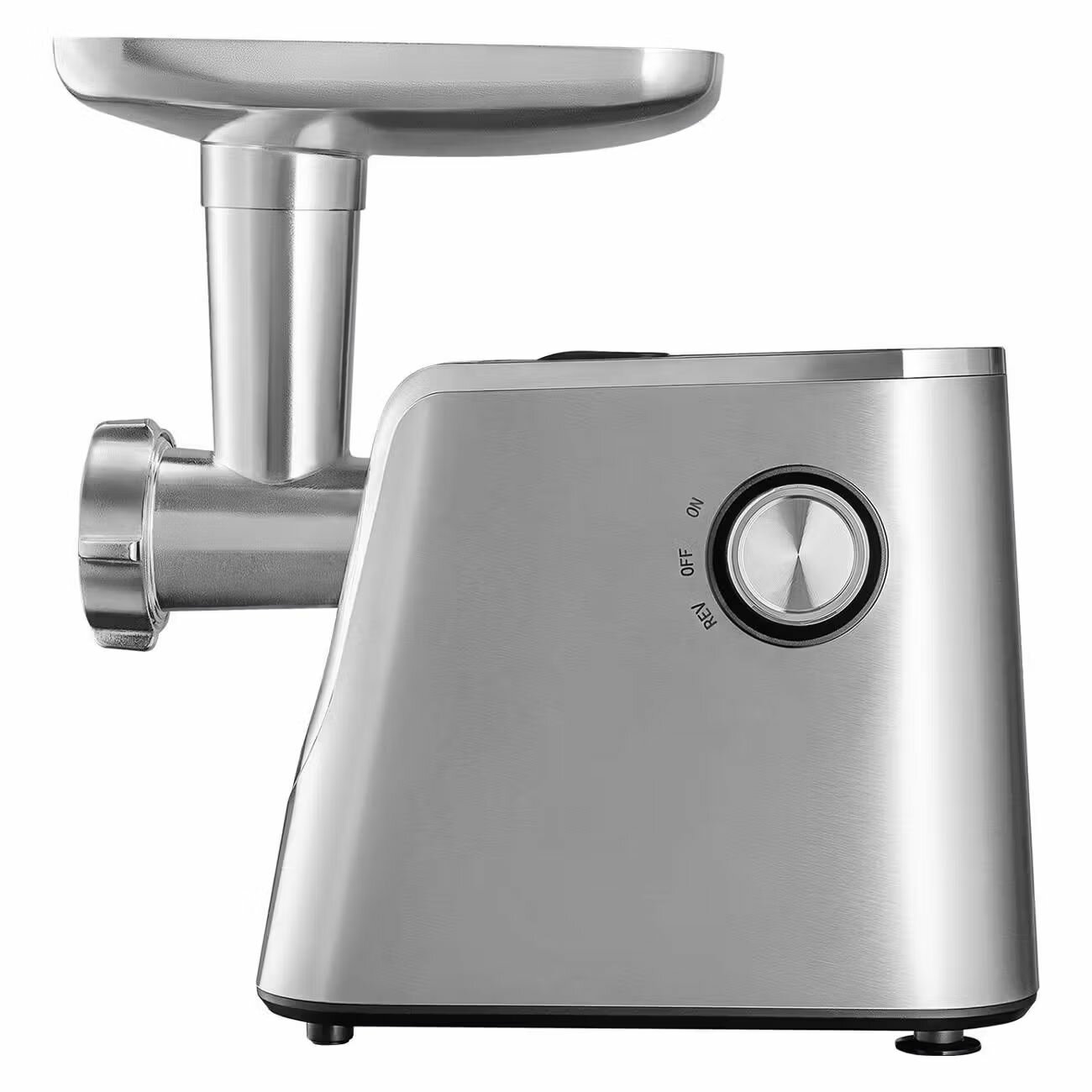 Мясорубка RED SOLUTION MG128-6, 7в1, мощность 2000Вт, функция реверса, цвет серебристый — фото 1