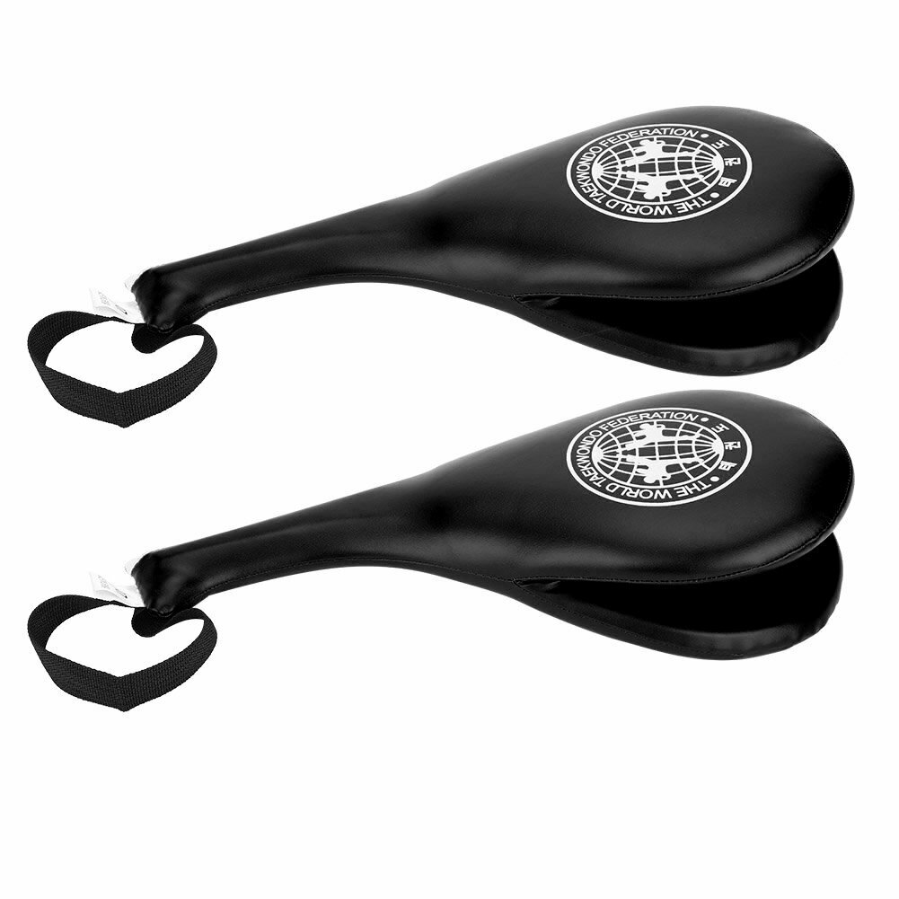 Тренировочная подушка для бокса, мягкая, из полиуретановой губки, для тхэквондо, карате, отработки ударов ногами и руками, для взрослых и детей, черная, прочная, легкая.