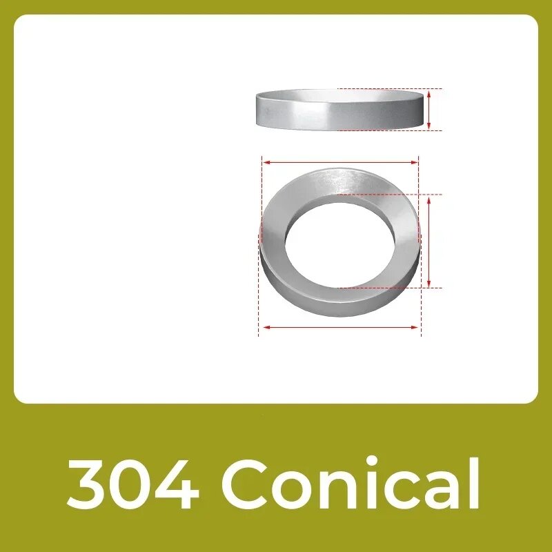 Сферические конические шайбы GB849/GB850 M6~M48 304 Conical, M12-1pcs