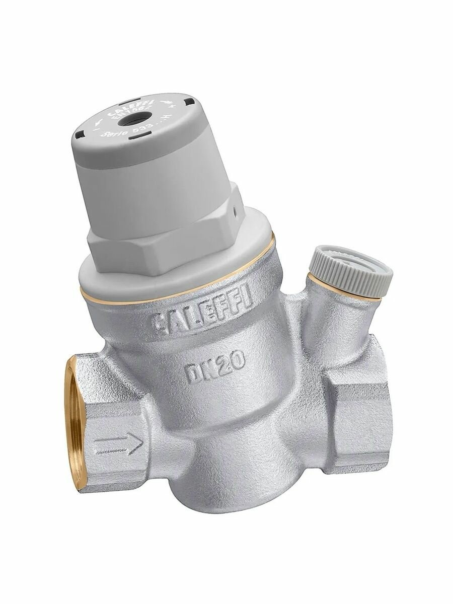 Наклонный редуктор давления Caleffi для горячей воды G 3/4" (ISO 228-1) F