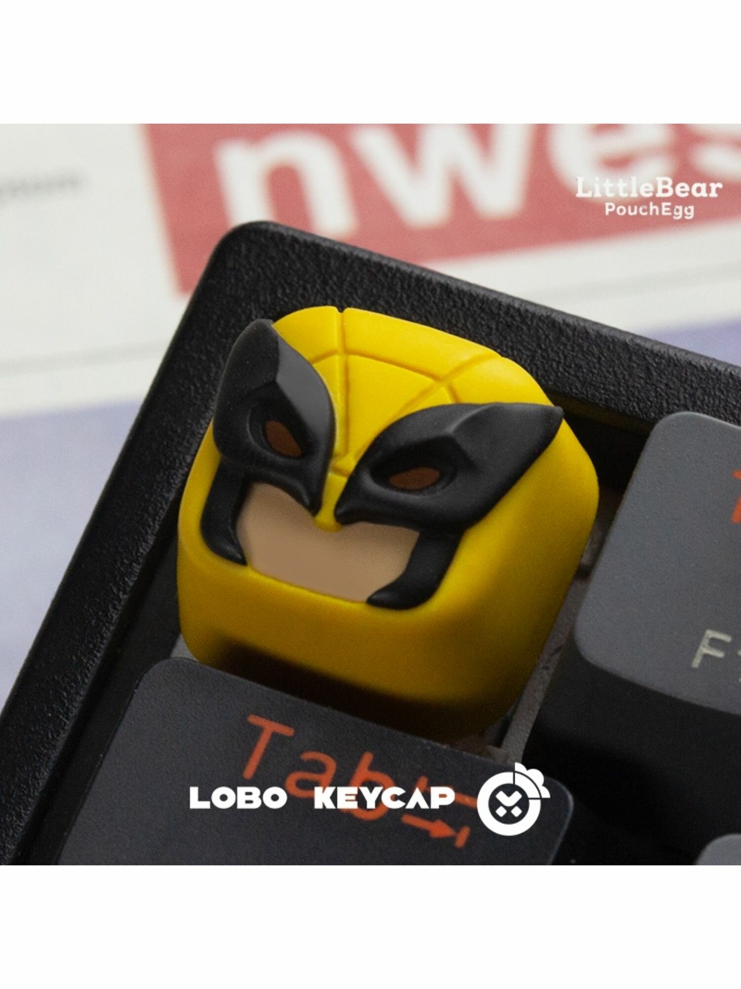 Кейкапы для клавиатуры: Росомаха 1 шт, Marvel