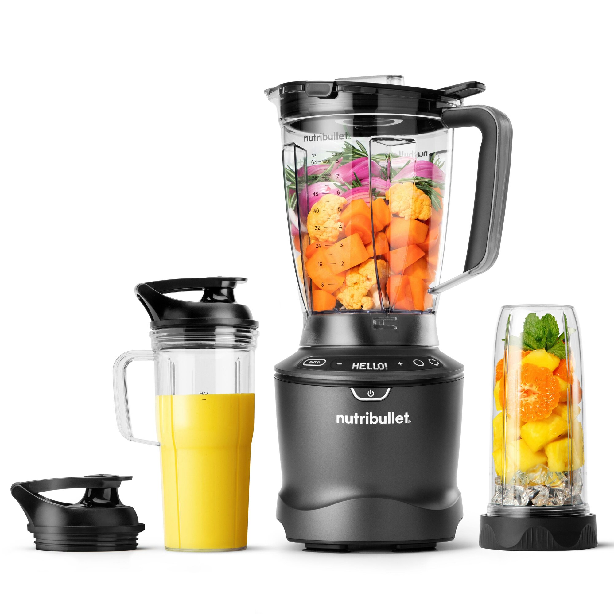 Стационарный блендер Nutribullet NBF550DG 1500W DG Smart Sense Серый