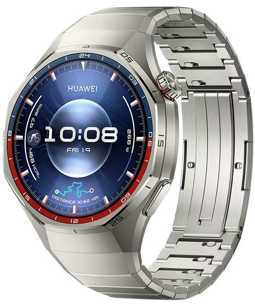 Часы Huawei Watch GT6 Pro 46mm Титановый Bluetooth, Wi-Fi, NFC (RU)