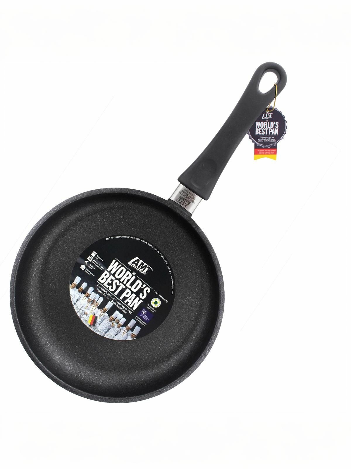 AMT Gastroguss Сковорода 24см литая, не подходит для индукции, антипригарная, Германия, AMT424FIX