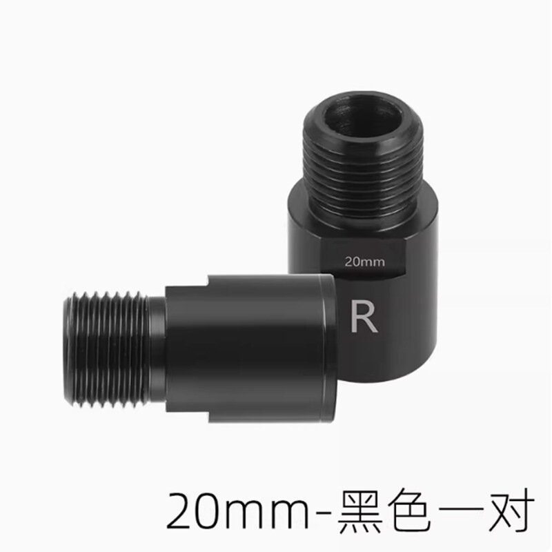 Удлинитель педали велосипеда, универсальный, 20 мм, черный