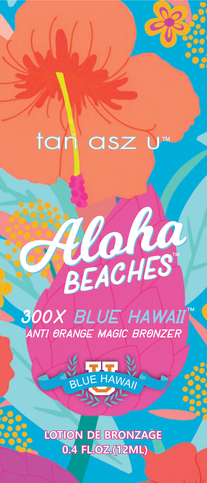 Лосьон-корректор Tan incorporated "Aloha Beaches", с бронзаторами, 12мл