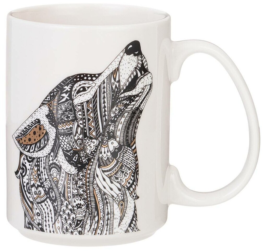 Кружка 97-692 lefard волк 470 мл