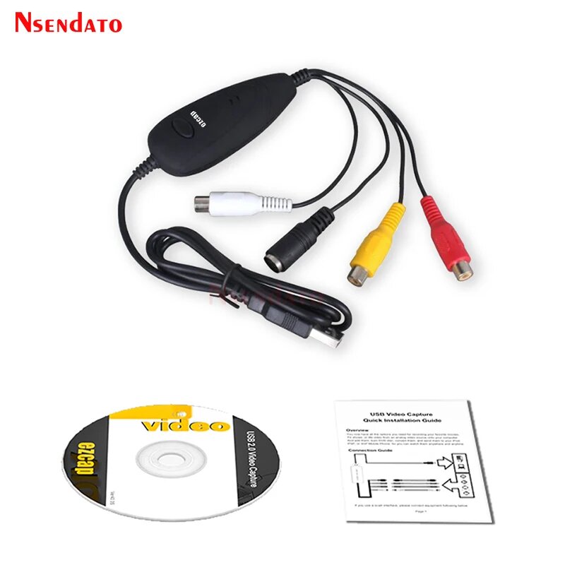 Nsendato Ezcap172 карта захвата видео USB 2.0