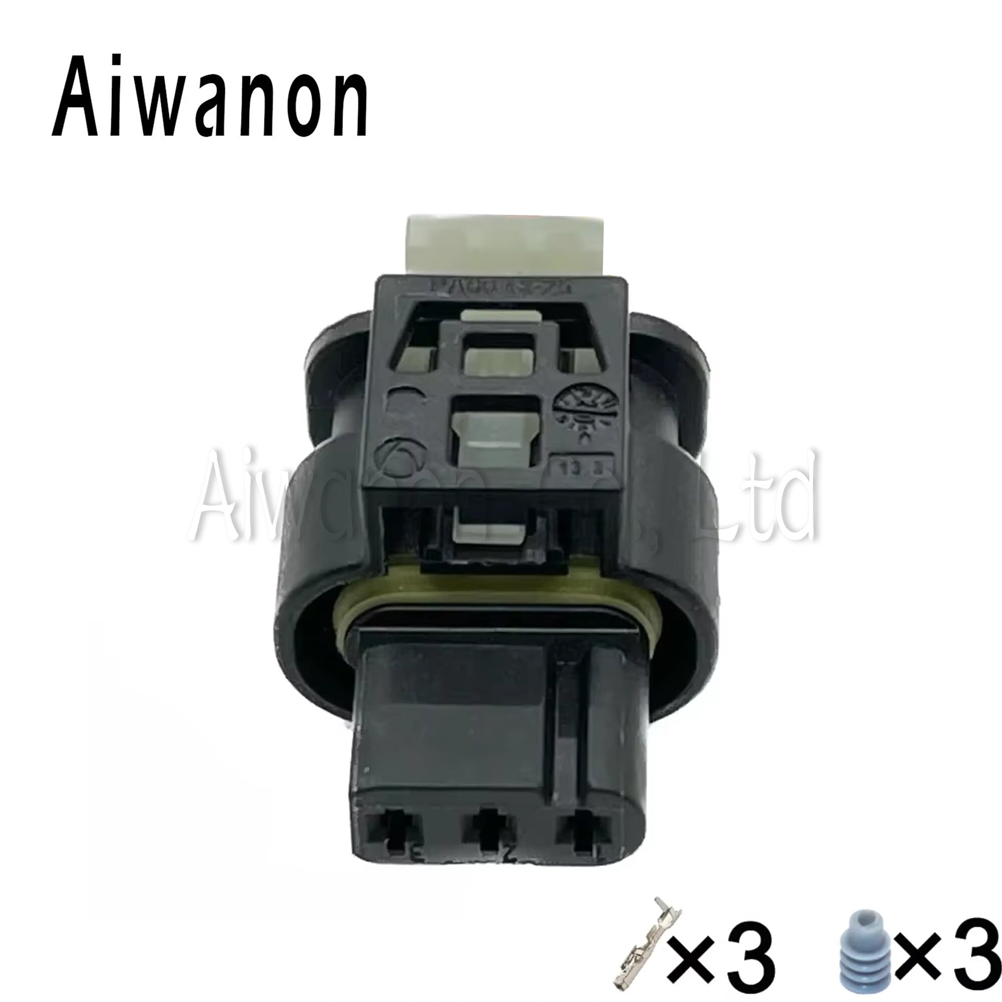 1 комплект, 3-контактный автомобильный реверсивный радар, распределительный вал, разъемы электрического кабеля, женский жгут проводов, вилка 805-121-521 7615490 -03 Для Benz 1 Set