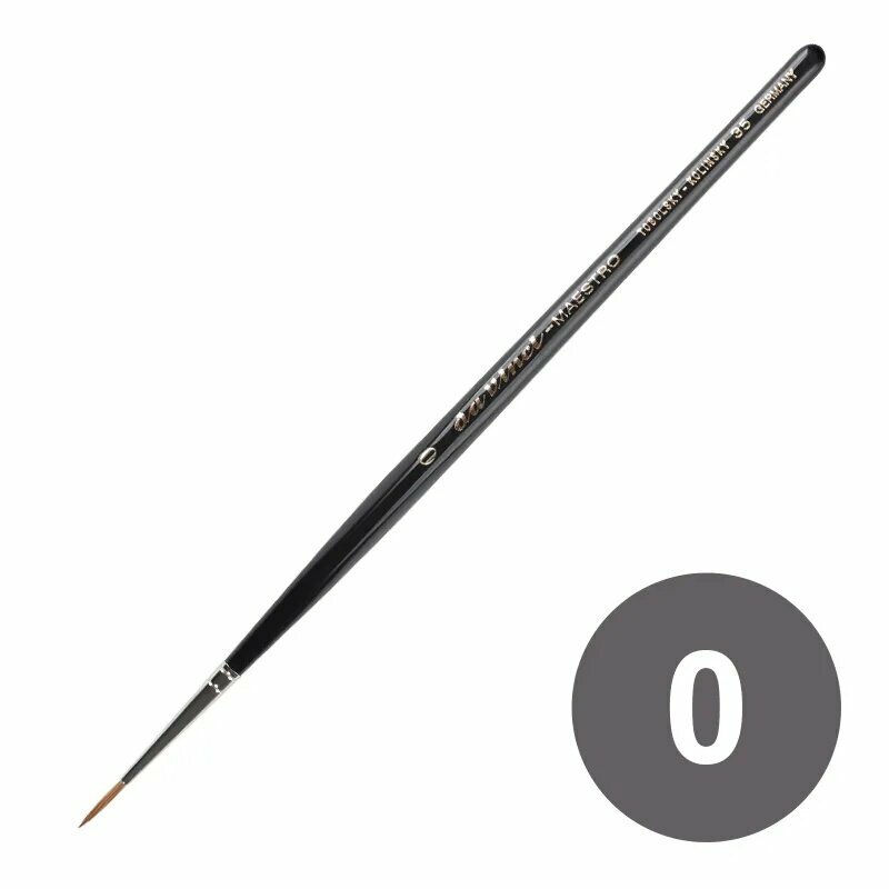 Da Vinci Кисть для рисования Круглая №0, 1 шт.