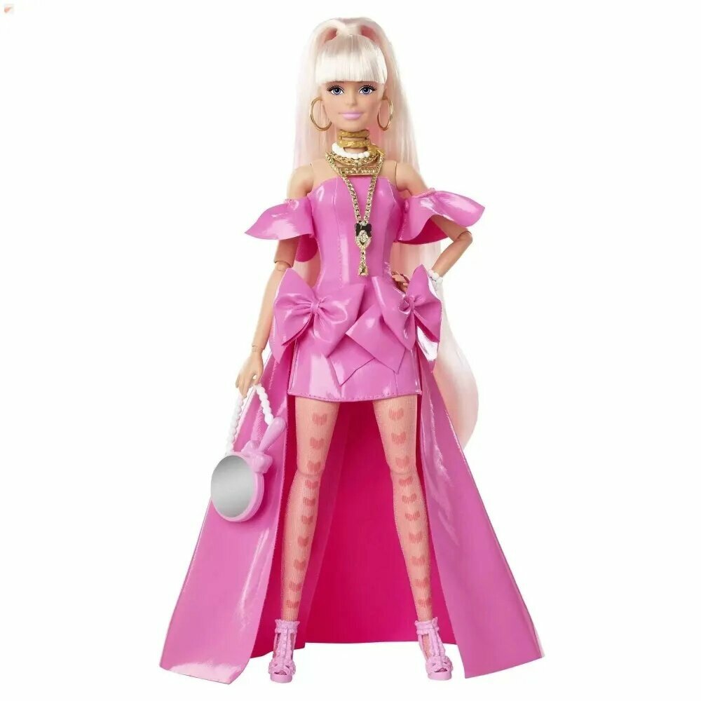 Xiaomi YouPin Кукла Barbie Extra Fancy в розовом костюмеКуклаСлучайная слепая коробка