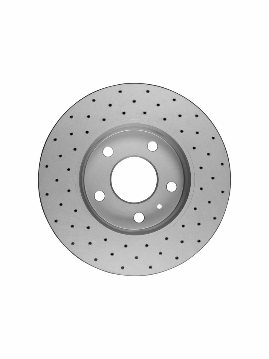 Диск тормозной задний Marshall PLUS M2000412S для Opel Astra G, H, Zafira A, B, Meriva A, B