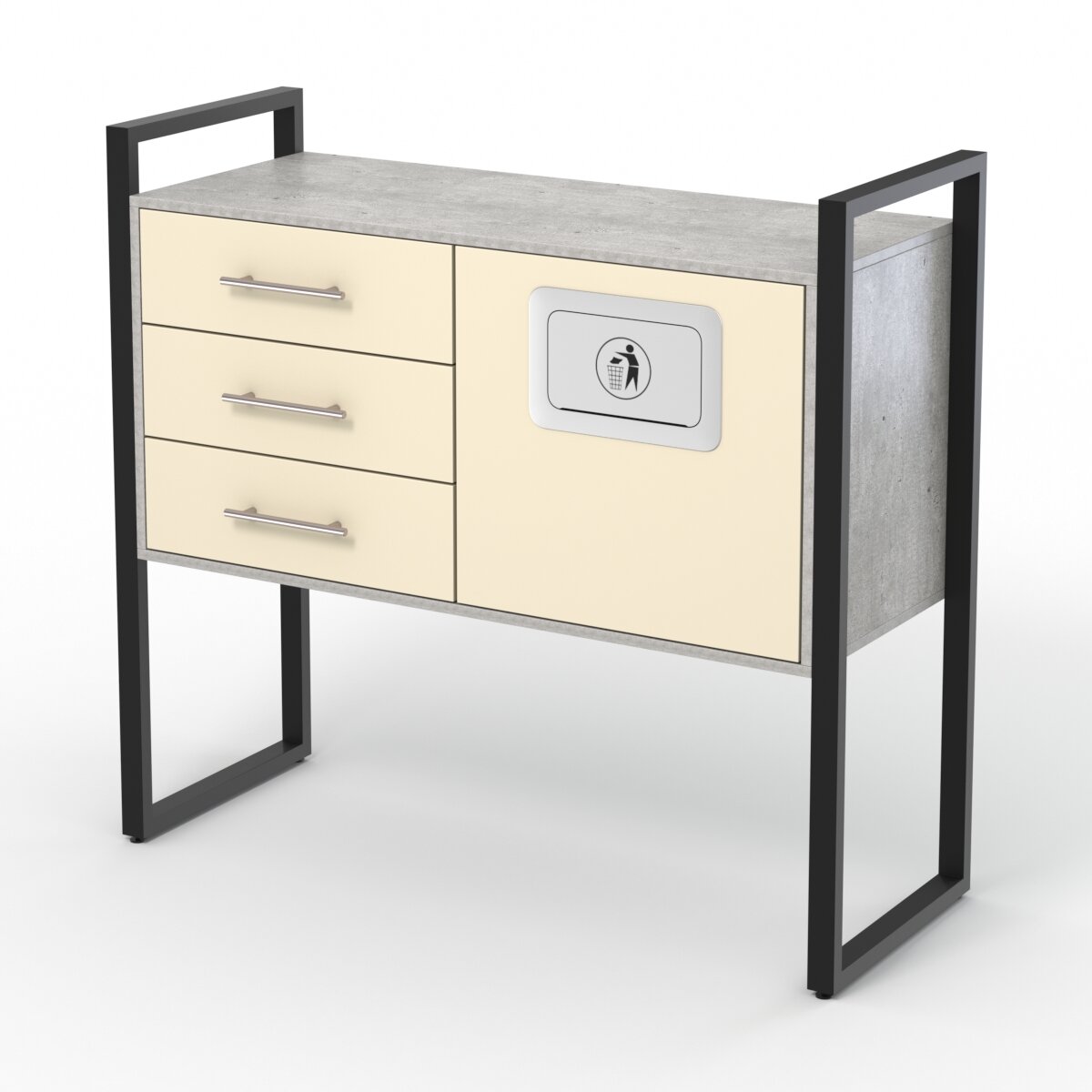 Станция официанта №18, Метрополитан Грей и Крем Вайс. Производитель товара - компания Westcom.