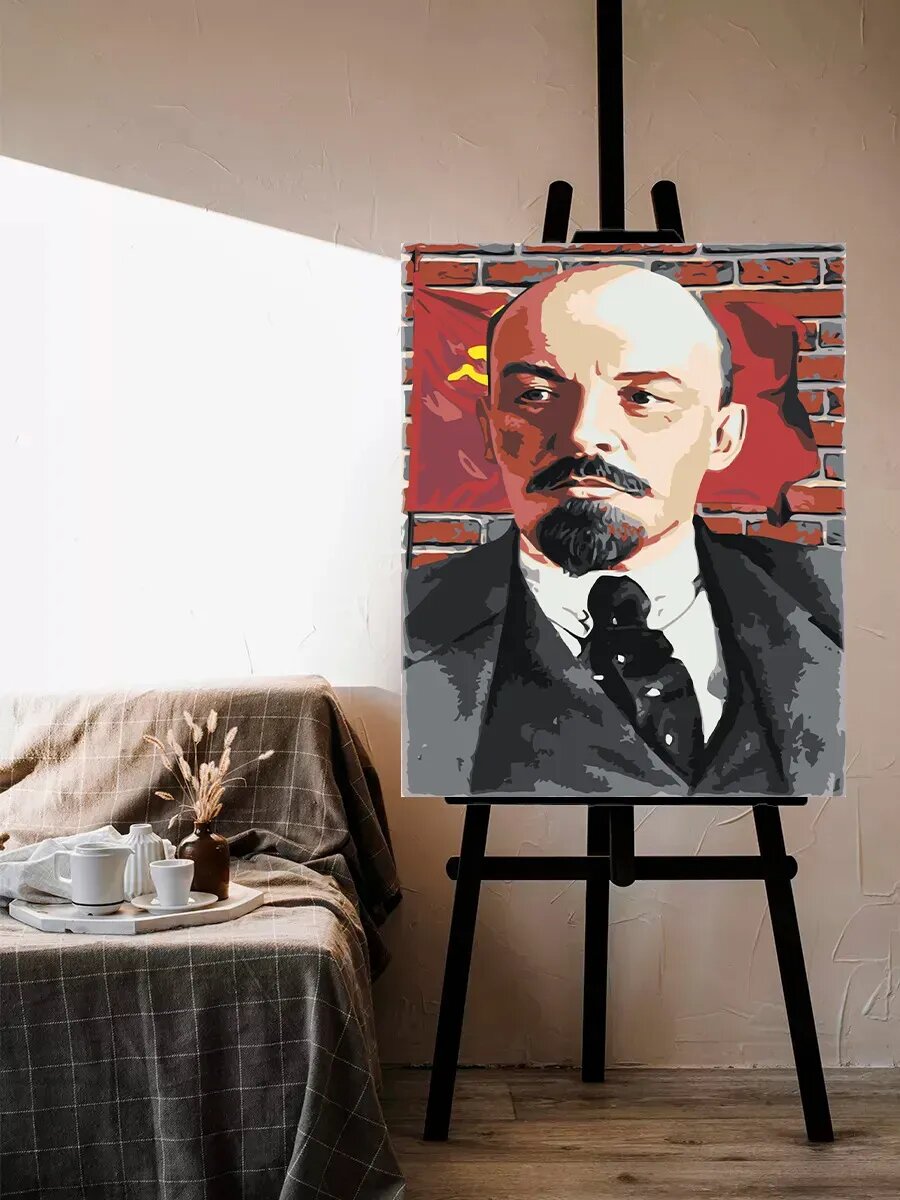 Картина по номерам Владимир Ильич Ленин СССР