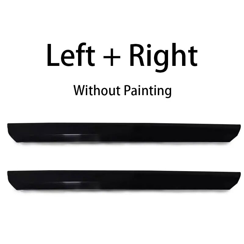 Передний бампер автомобиля, нижняя молдинговая отделка для Volkswagen VW Tiguan R-Line 2017 2018 2019, без покраски, автомобильные аксессуары, Left and Right