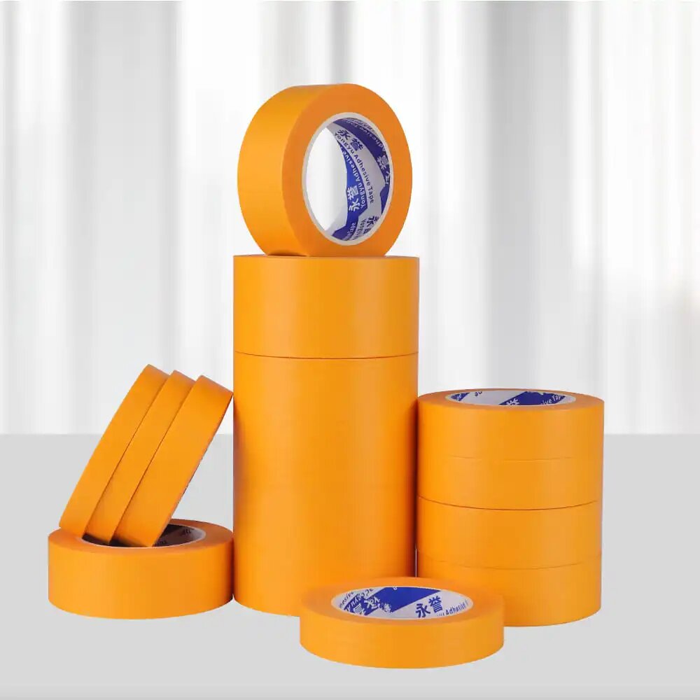 Маскировочная лента, многоцелевая клейкая лента, ремесла, ремонта и проектов «сделай сам», 60mm, 0.1mm, 15M