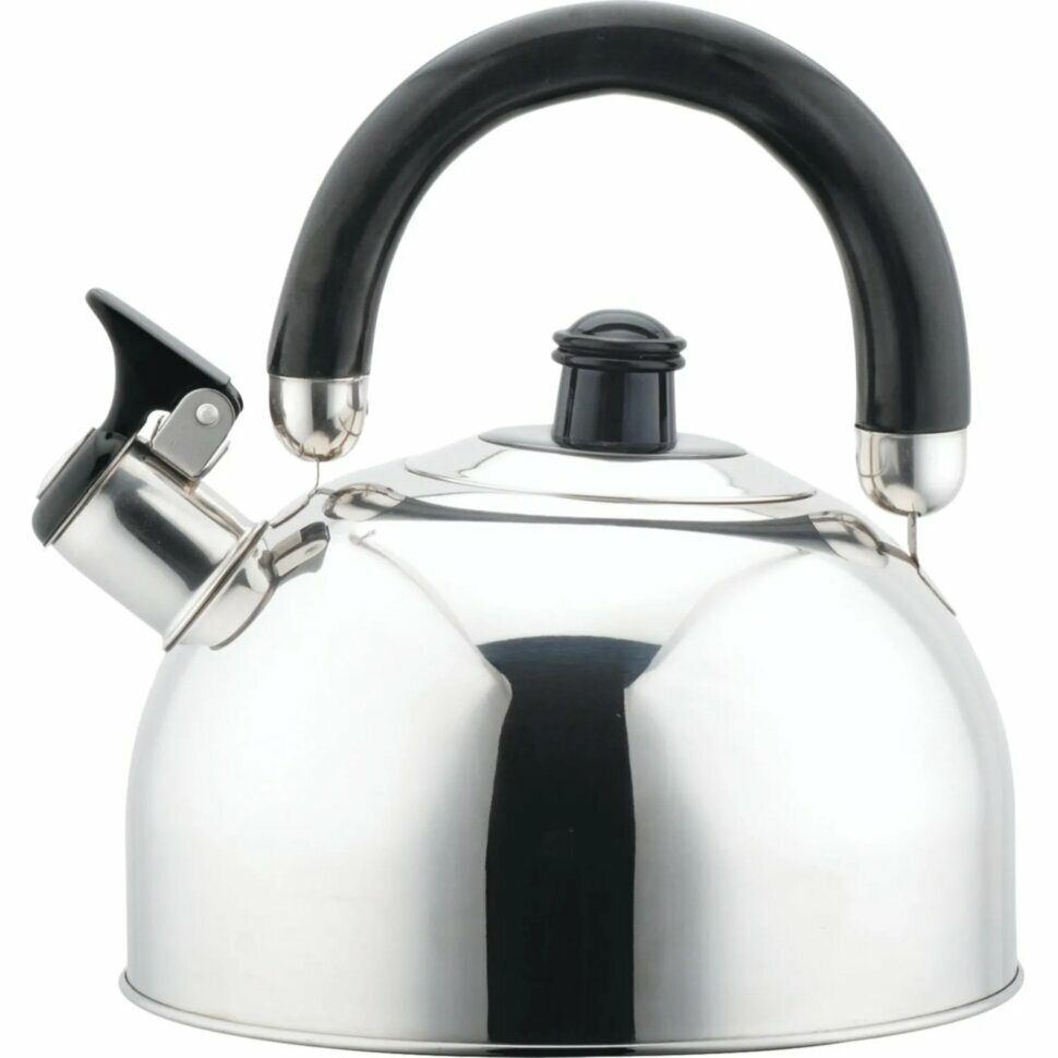 Чайник нержавеющий 2,5л со свистком TM Appetite, 2367516