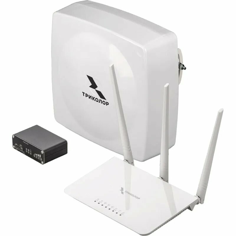 Усилитель сигнала мобильного интернета Триколор,15дБ, SIM-инжек, 2348650