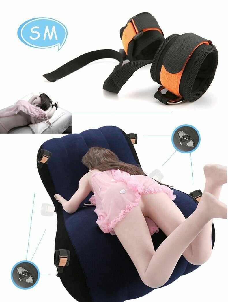 SML18+ Эротический диван, надувная кровать для секса - из замши