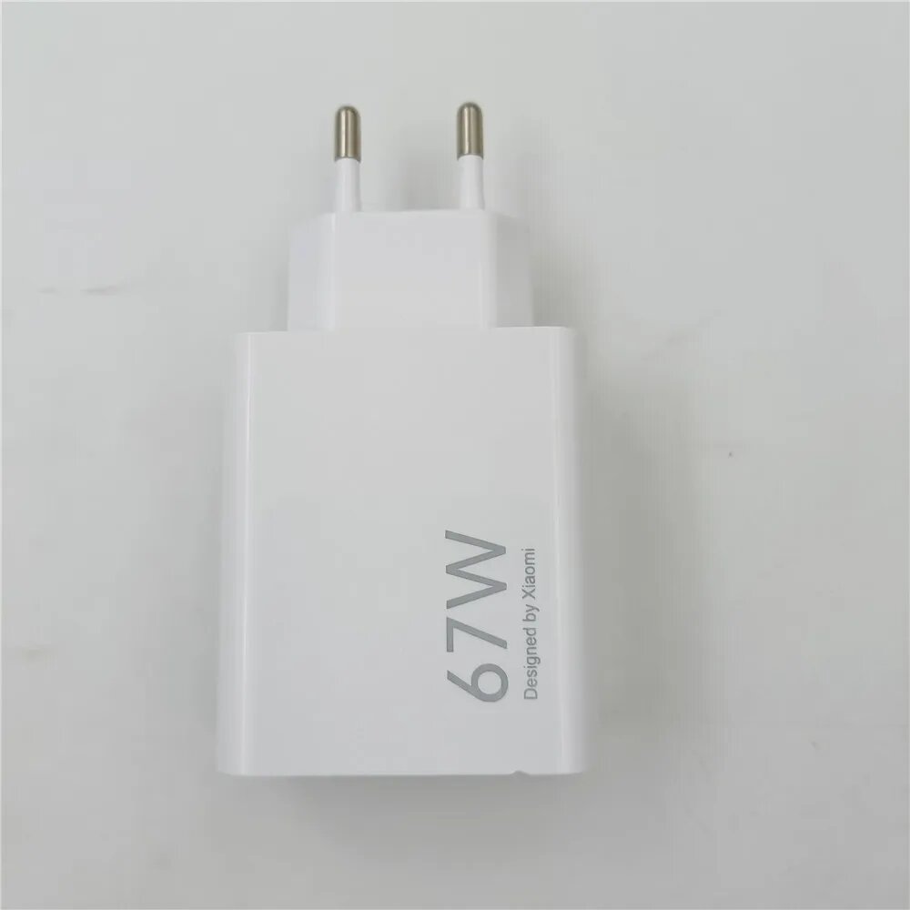MDY-12-EH Оригинальный адаптер питания XIAO-MIJIA Mi 13 12 11 POCO F3 F2 X3 Pro 67 Вт с турбозарядкой, 6 А, кабель USB c для Redmi Note 11 10 K40, EU Charger Only
