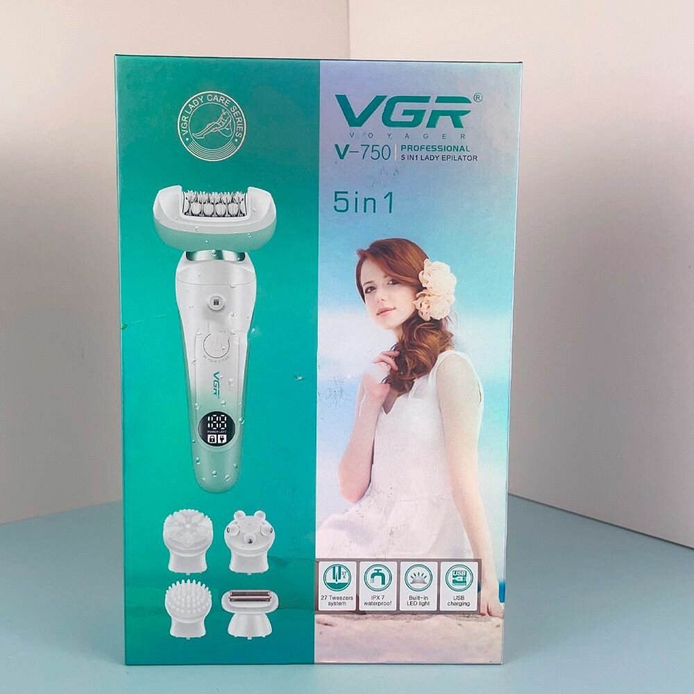 Эпилятор / V 750 зеленый